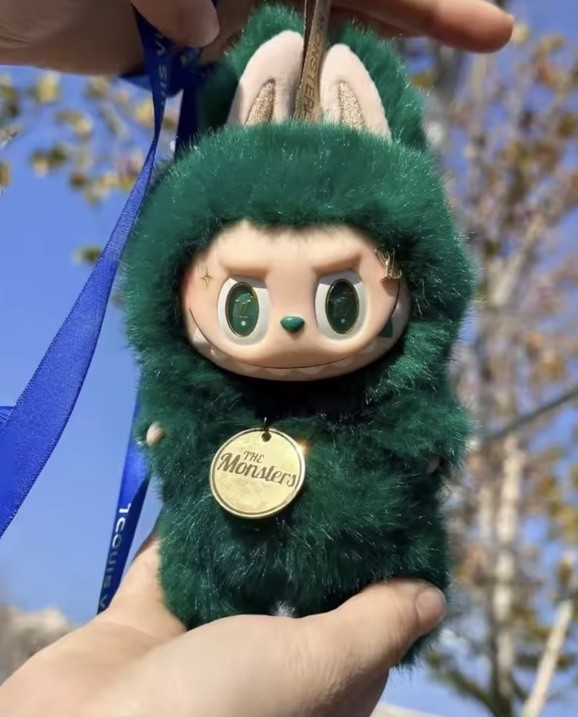 LV Limited Edition Green Labubu Popmart Labubu | eBay