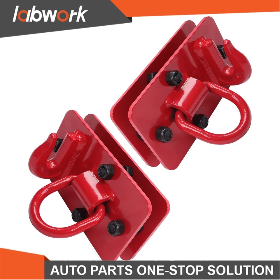 Labwork 3/8'' Tractor Bucket Hooks with Tie Down Ring G70 Forged Steel ...