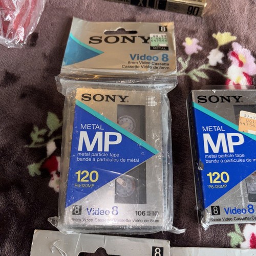 Sony Metal MP 8mm Video Cassette P6-120MP Lot of 4 27242406186| eBay
