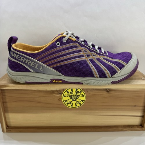 Merrell Road Glove Dash 2 Purple/Gray Running Shoes J55036 Women’s Size ...