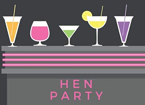 Hen Party: Hen Party Guest Message & Memory Book (8.25" x 6"... by ...