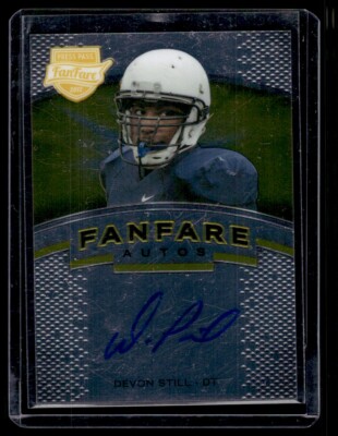 2012 Press Pass Fanfare Devon Still Auto Penn State Nittany Lions #FF ...