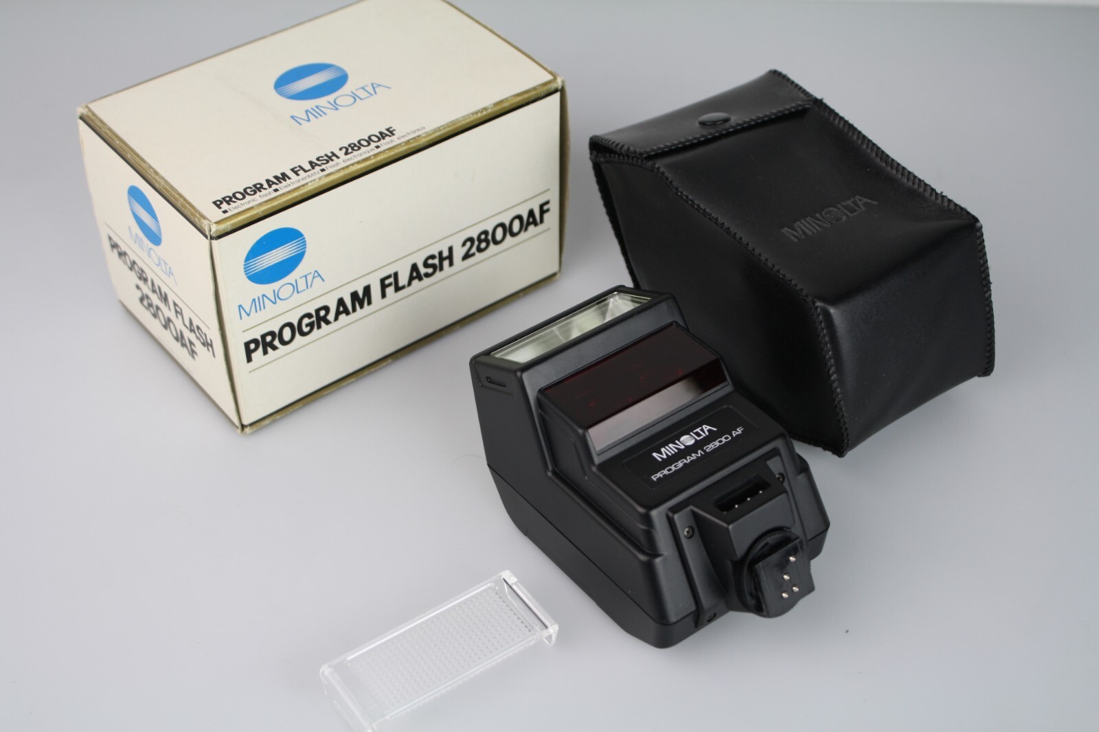Minolta Maxxum Program 2800 AF Flash Light Unit Set | eBay