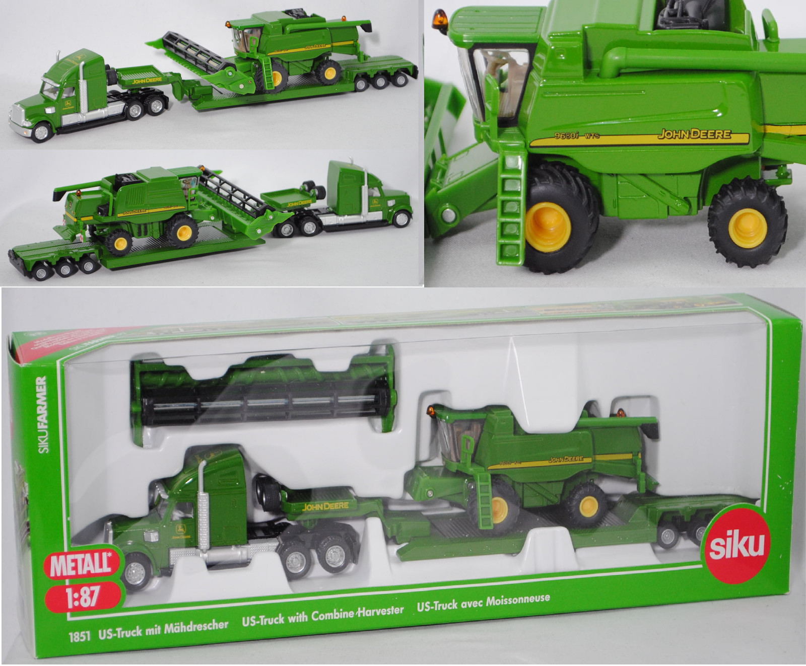 SIKU 1851 Us-truck mit Mähdrescher online kaufen | eBay