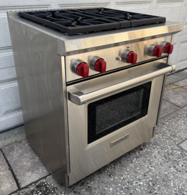 30” Wolf Gas Range GR304 (Used) | eBay