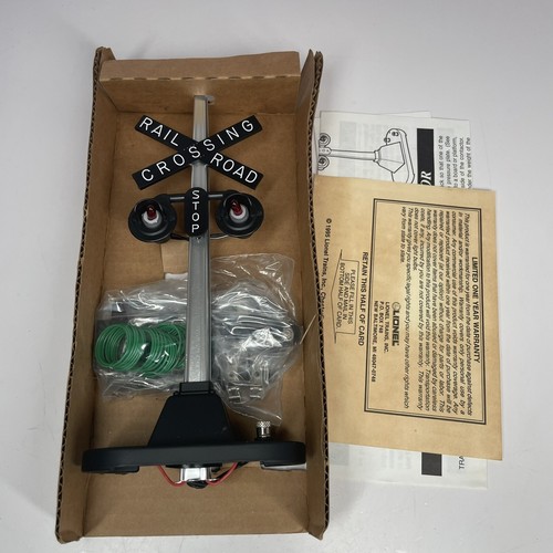 O Gauge Lionel 6-12888 #154 Railroad Grade Crossing Flasher | eBay