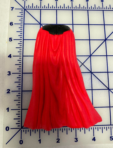 Marvel Legends Male Red Black Cape Prop Custom Fodder 6" 1/12 Scale ...