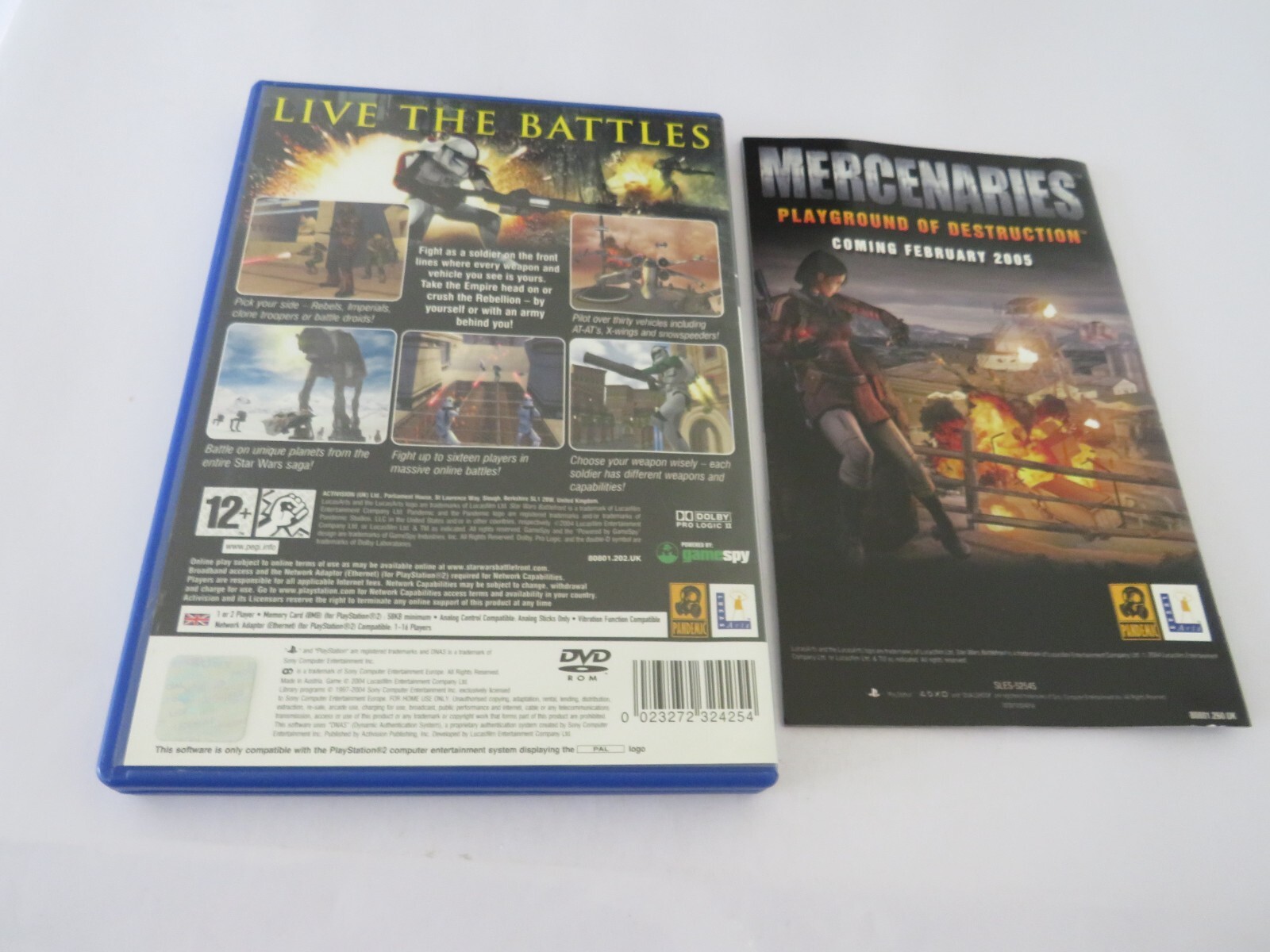 Star Wars - Battlefront 1 - (PS2) - pal 23272001810 | eBay