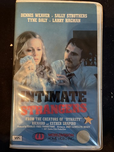 Intimate Strangers VHS Dennis Weaver Sally Struthers Oop Rare Cutbox ...