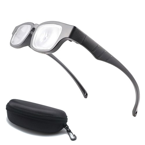 Adjustable Focus Reading Glasses 0D to 350D Presbyopic Readers Anti ...