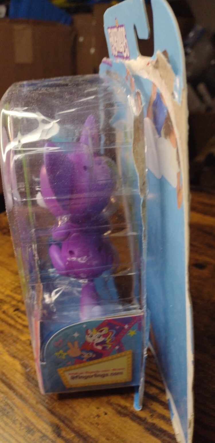 Fingerlings Interactive Baby Fox Sarah Purple & Blue WowWee for sale ...