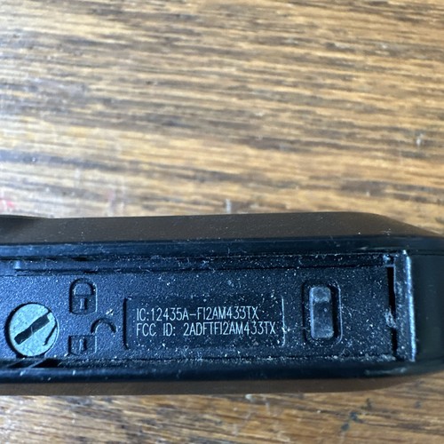 2012 - 2017 FIAT 500 SWITCHBLADE KEY FOB 3-BUTTONS FCC: LTQFI2AM433TX ...