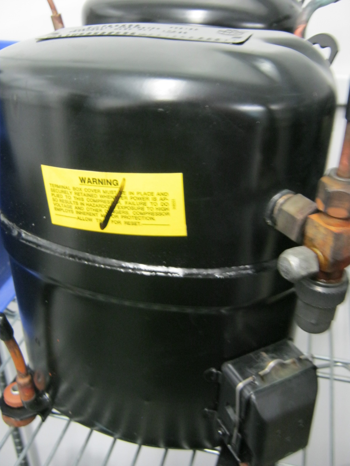 BRISTOL L1NB262EBCB BM700609 THERMALLY PROTECTED 1/2 HP HERMETIC ...