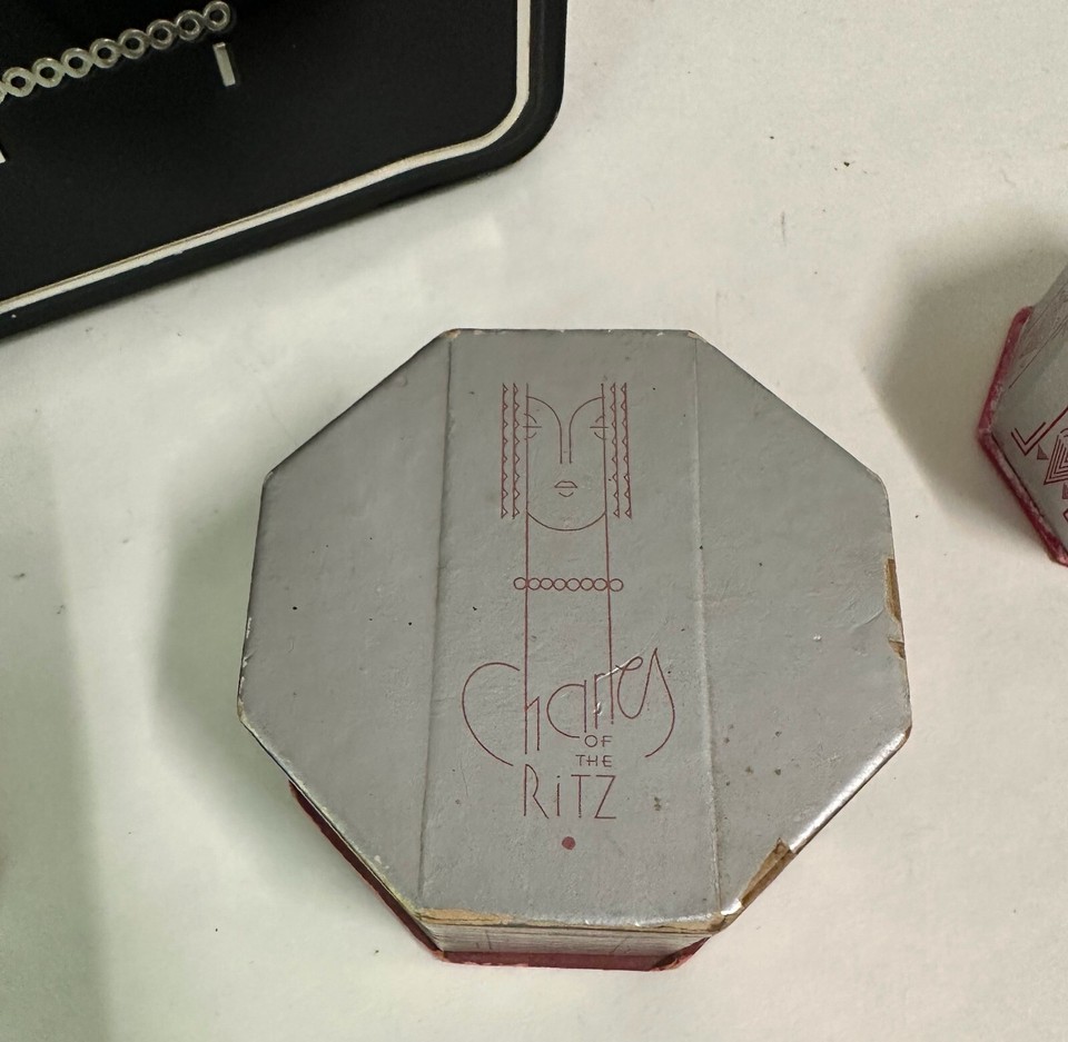 Vintage 7 Piece Charles of The Ritz Perfume Group France Deco Design | eBay