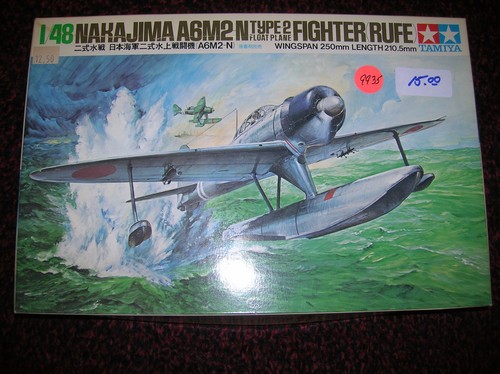 Tamiya # 61017 Type 2 "Rufe" 1/48 aircraft,open box but complete lot ...
