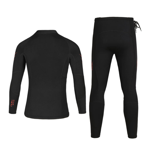 1.5MM Neoprene Diving Suit Men's Split Long Sleeve Top Diving Surfing ...