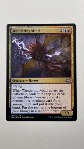 MTG Innistrad Crimson Wandering Mind 251/277 Magic the Gathering | eBay