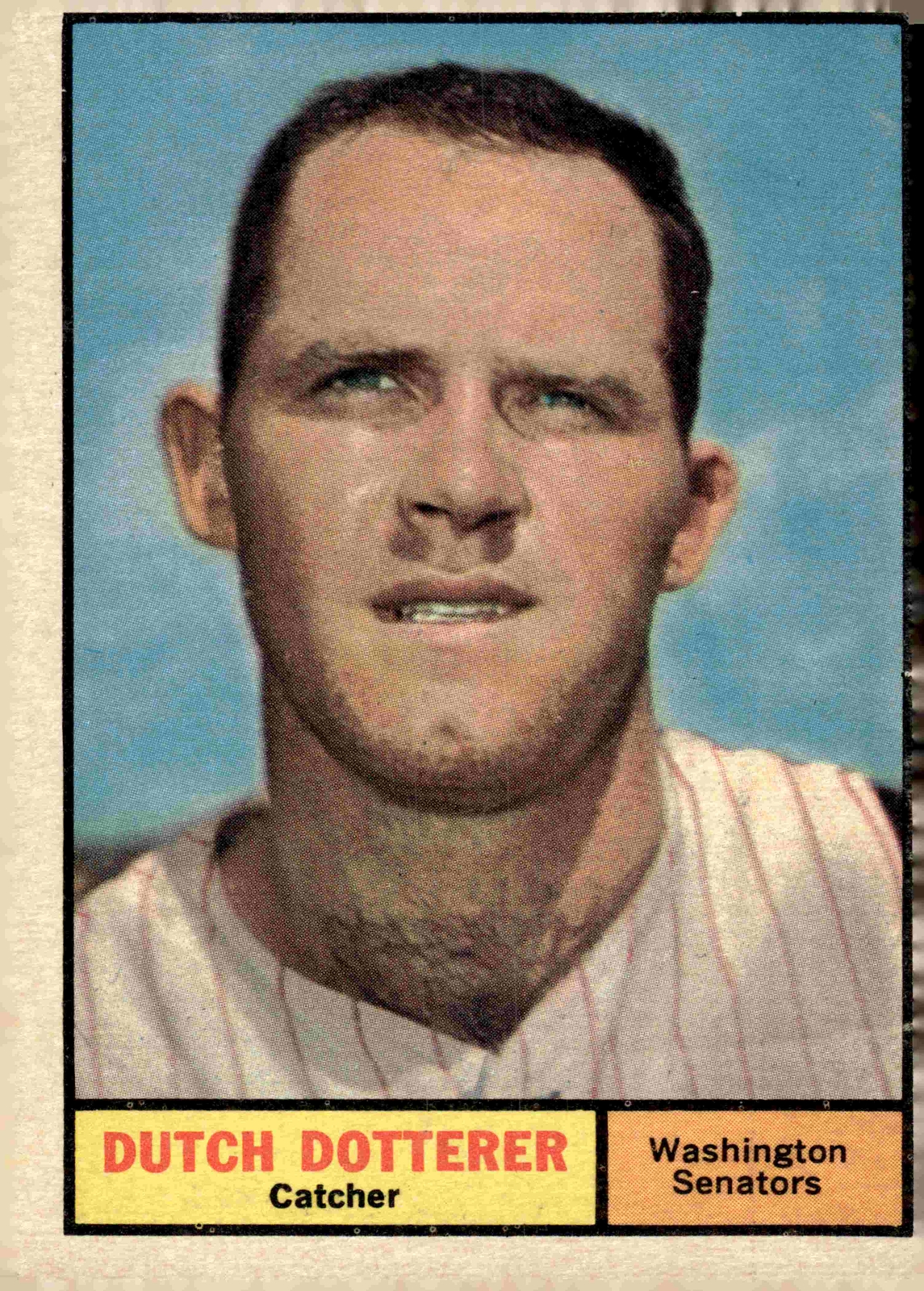 1961 Topps #332 Dutch Dotterer | eBay