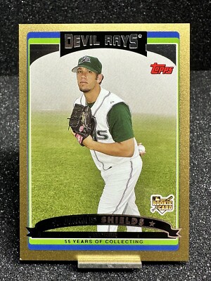 2006 Topps Update Gold /2006 James Shields #UH147 Rookie RC FREE ...