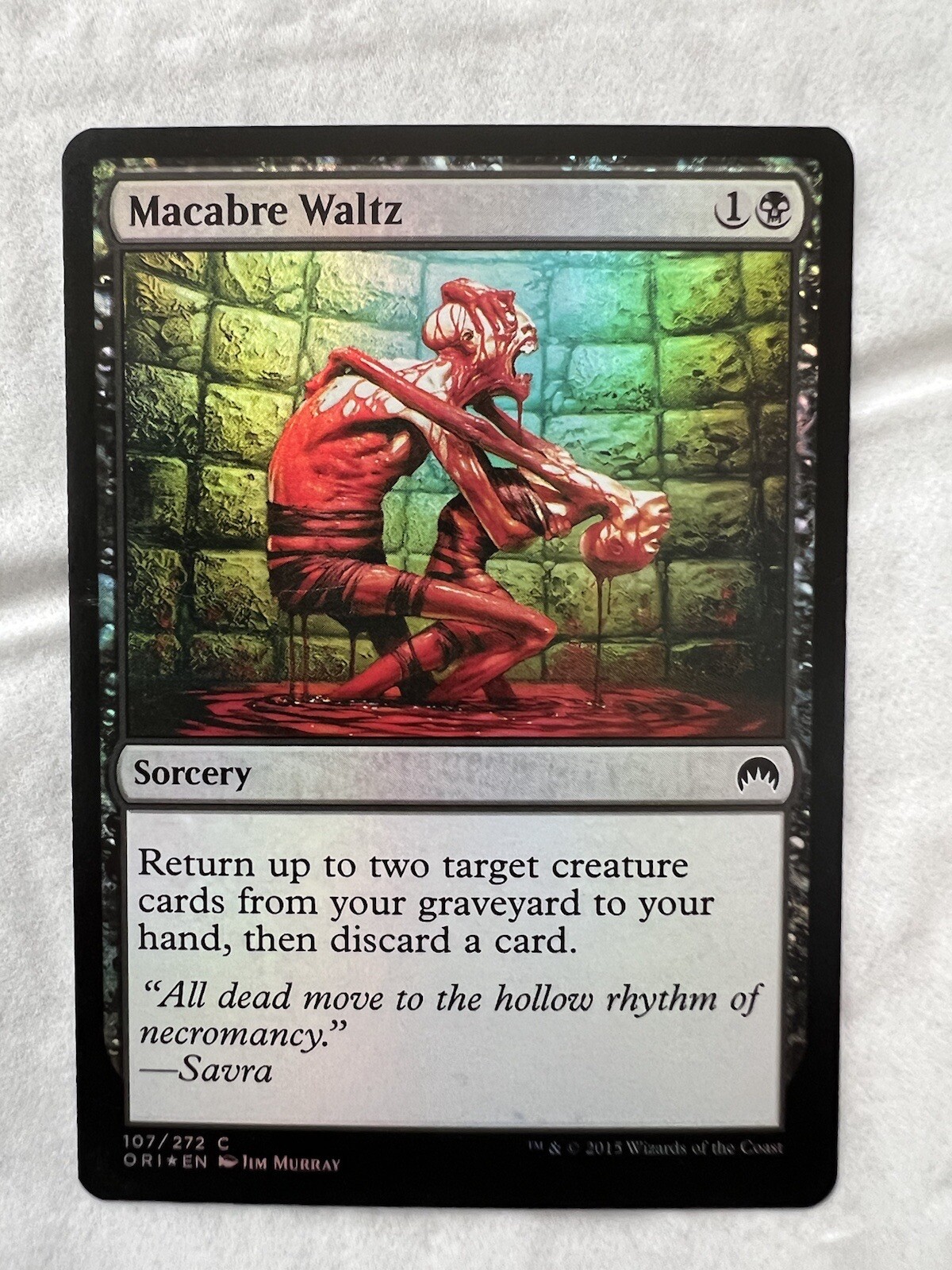 MTG Macabre Waltz Origins 107/272 Foil Common | eBay.de