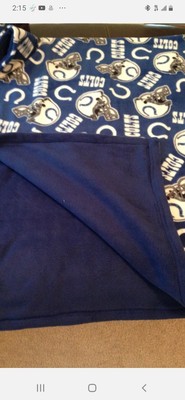 Indianapolis Colts blanket bedding 60x80 FREE SHIPPING NFL Colts Fleece ...