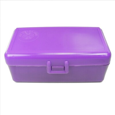 FSR Plastic Ammo Box Med Pistol 50 Rd FS-MP-50-Purple-Solid | eBay