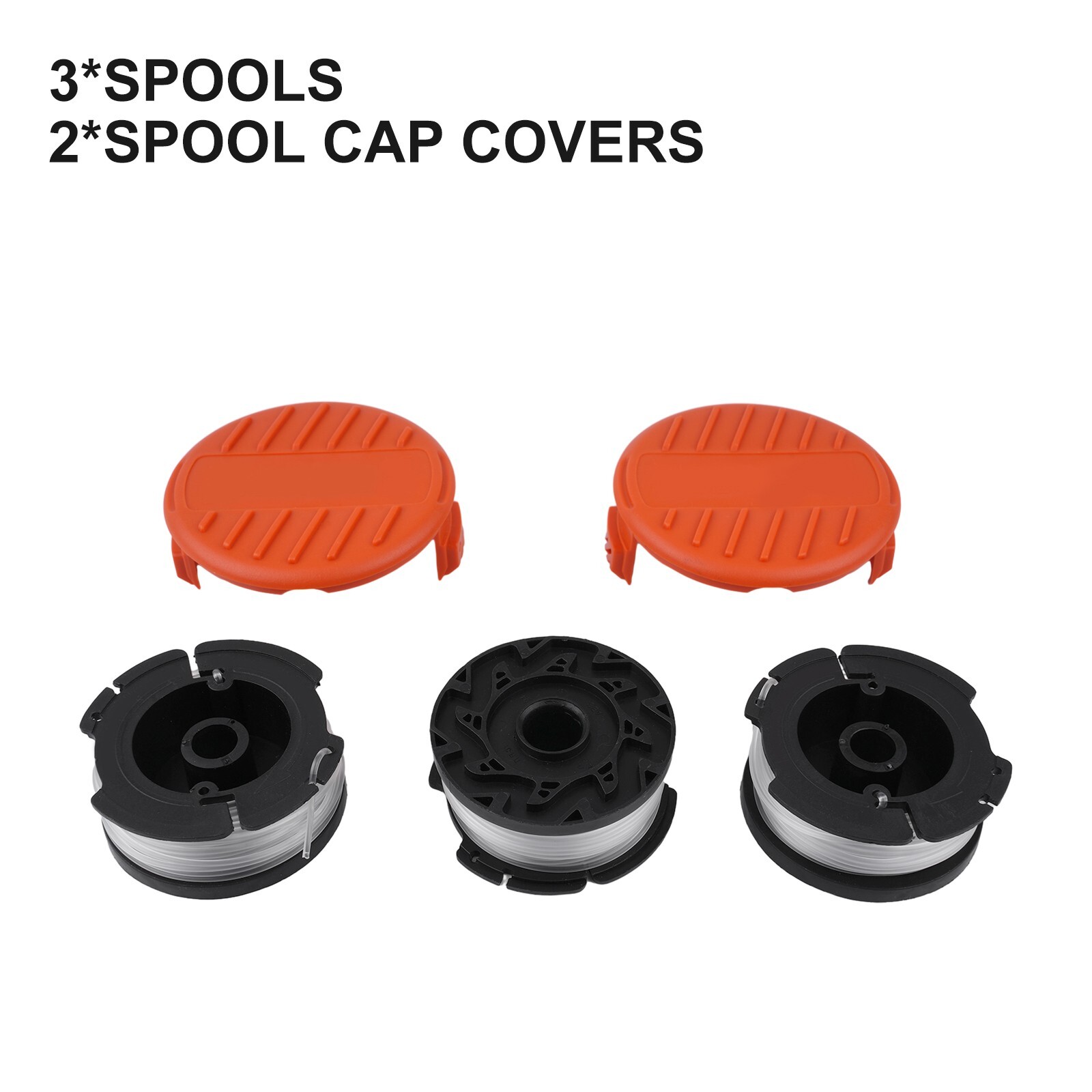 Precise Fit Spool Line & Cover Replacement for Black And Decker ...