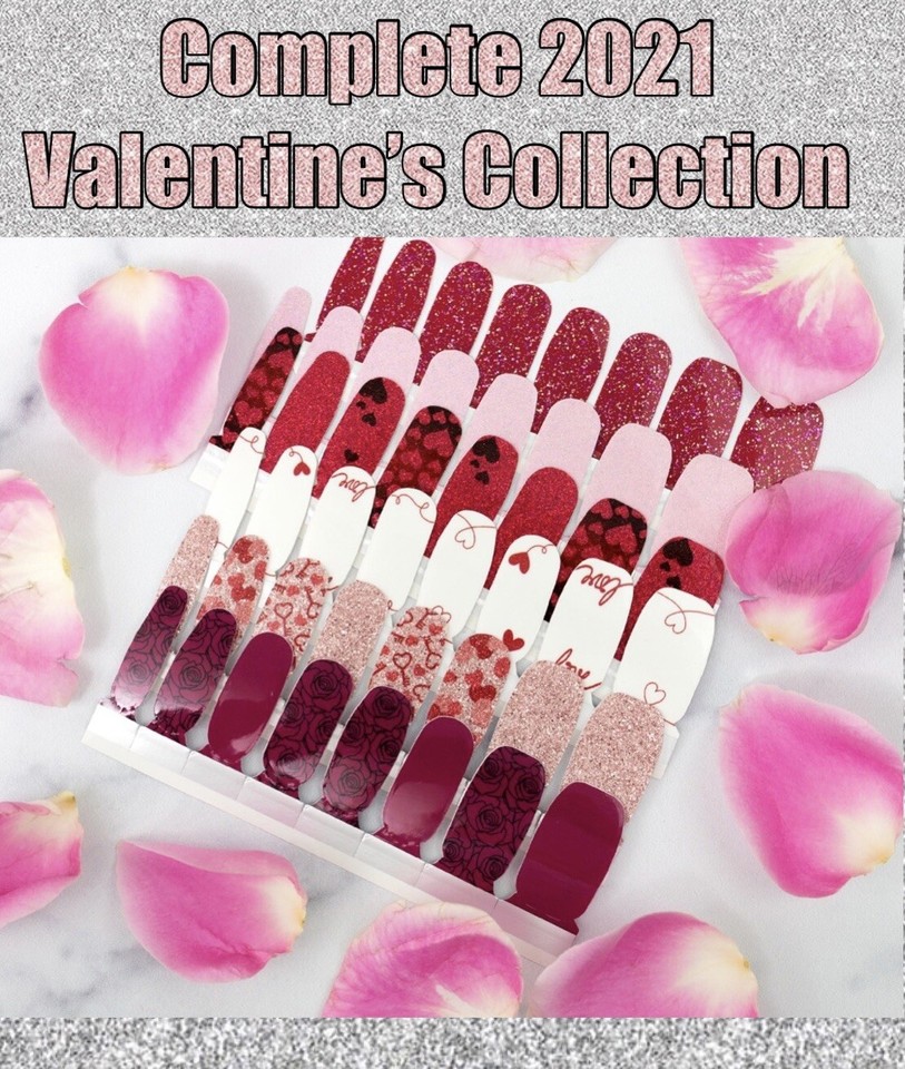 Color Street Nail Sets COMPLETE 2021 VALENTINE'S COLLECTION, RETIRED ...