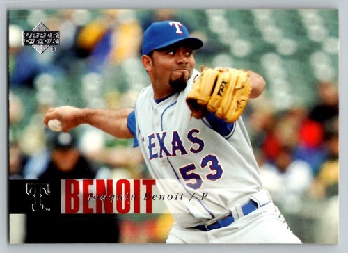 2006 UPPER DECK JOAQUIN BENOIT TEXAS RANGERS #837 | eBay