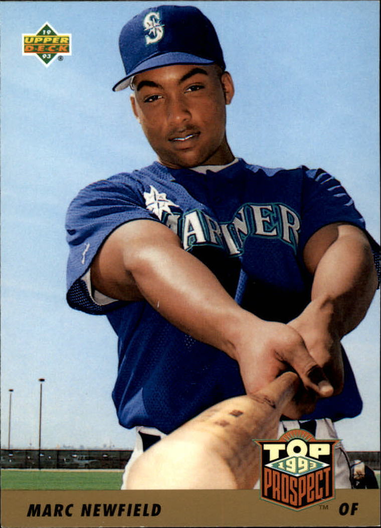 1993 Upper Deck Seattle Mariners Baseball Card #434 Marc Newfield | eBay