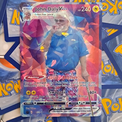 John Daly Meme Pokemon Card | eBay