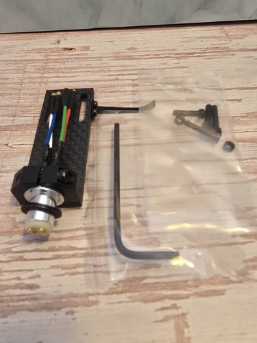 Carbon Fiber Headshell Azimuth Adjust 1 Lock Pin HSE23. Includes ...