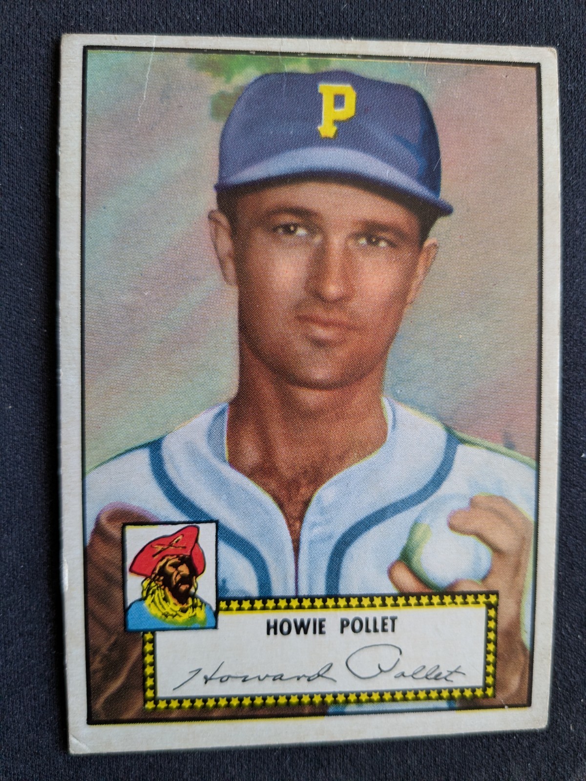 1952 Topps Baseball Card # 63 Howie Pollet - Pittsburgh Pirates (VG) | eBay