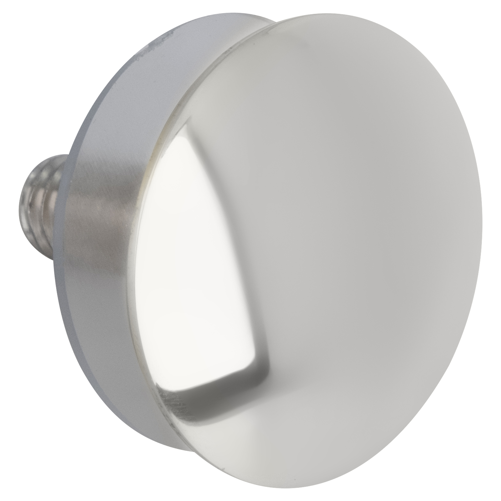 316 Polished Stainless Low Profile Standoff Cap Assembly for 1-1/4 ...