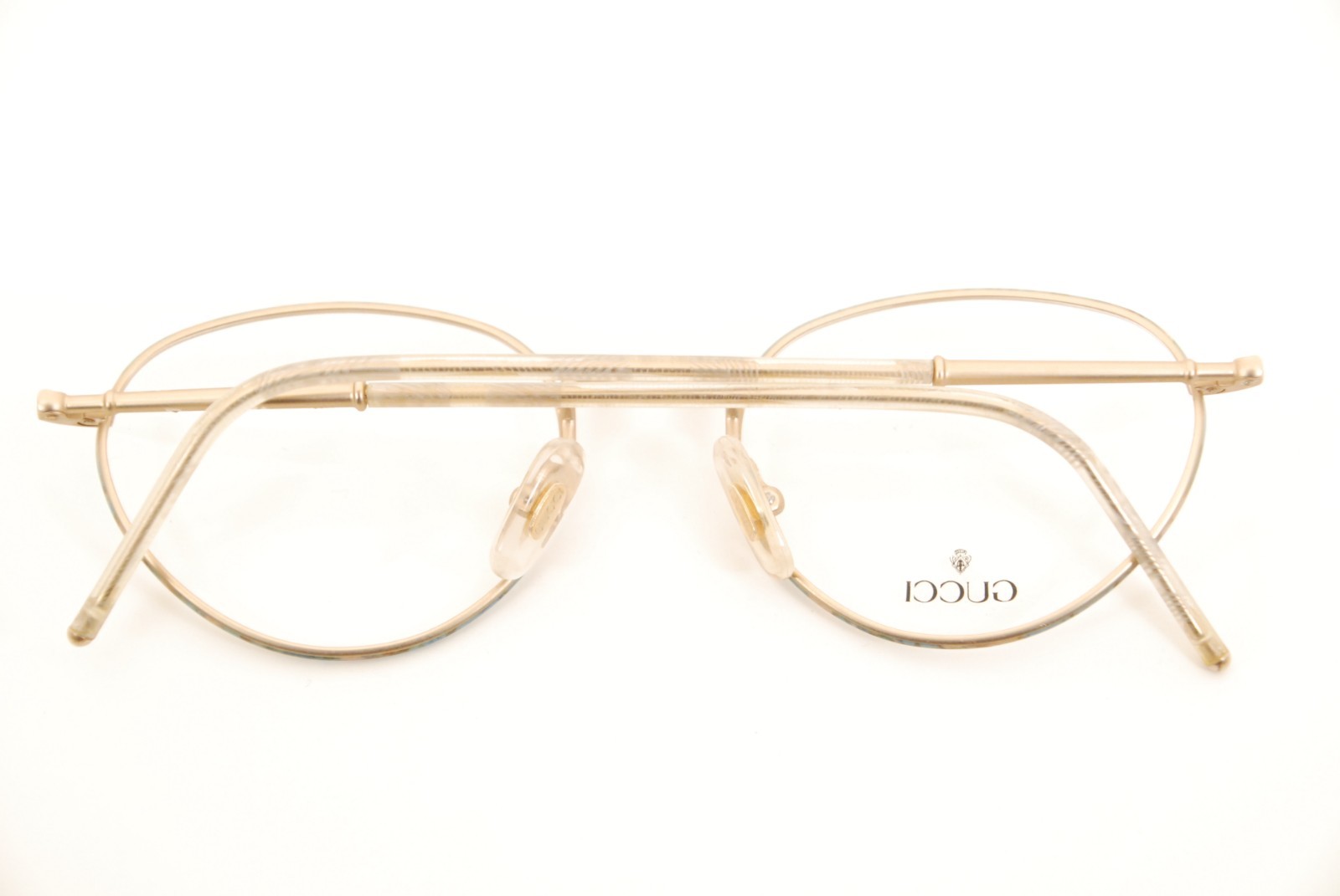 New Vintage Authentic Gucci GG 2373 Matte Gold 52mm Frames Eyeglasses ...