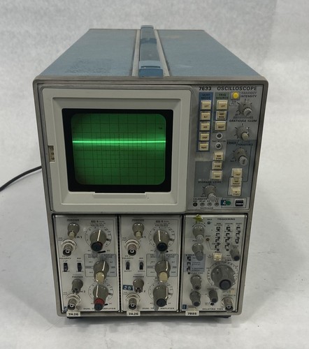 Tektronix 7633 Oscilloscope w/ 2x 7A26 Dual-Trace Amp. + 7B85 Delaying ...