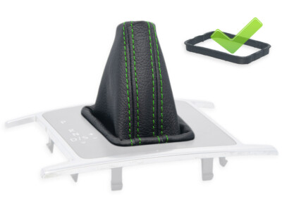 FOR VW AMAROK 2010-2020 DSG GEAR SHIFT BOOT STICK GAITER LEATHER s ...