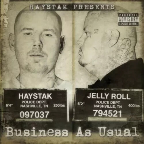 Business As Usual by Haystack & Jelly Roll ( EXPLICIT HIP HOP CD, 2013 ...