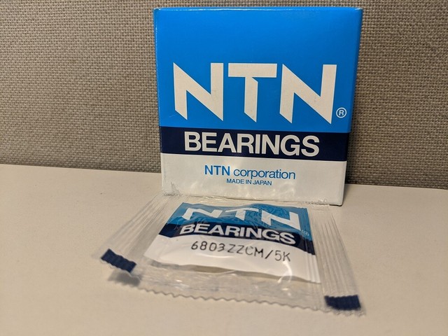 NTN 6803ZZ Deep Groove Single Row Ball Bearing for sale online | eBay