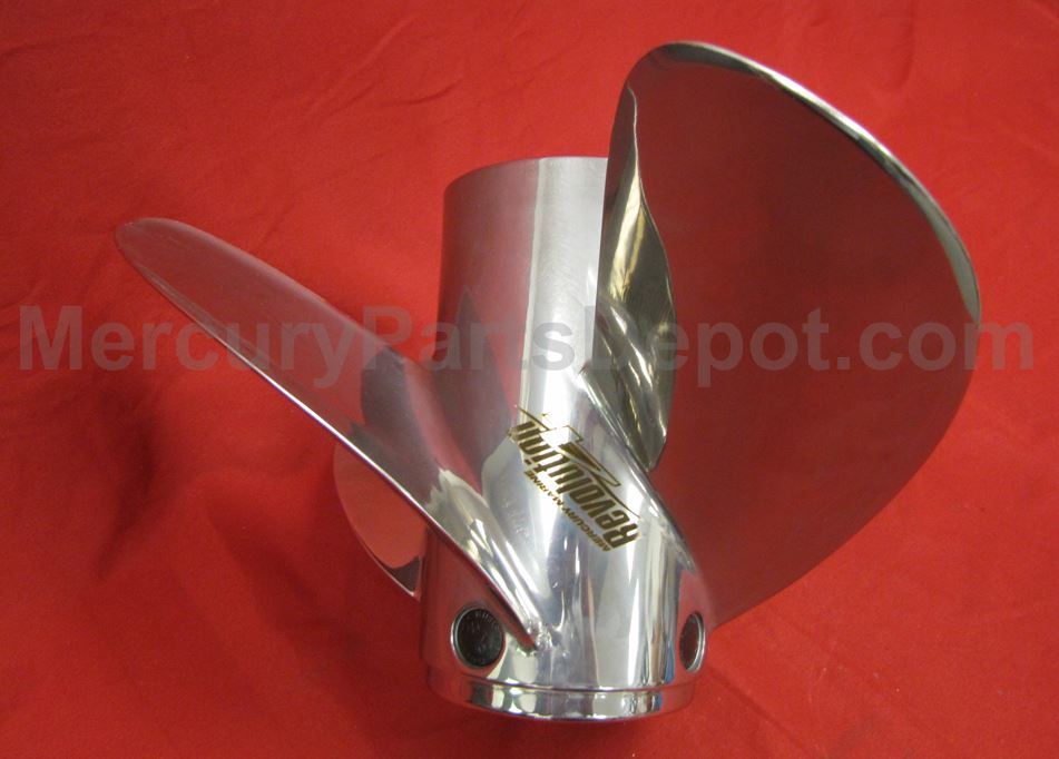 Mercury Revolution 4 Propeller 18" Pitch LH 48-8M0151318 - New | eBay