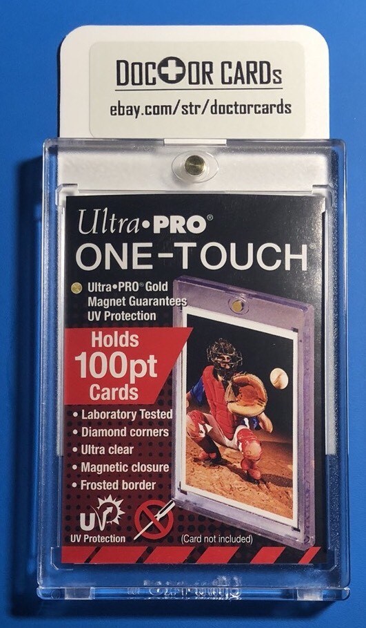 (2 PACK) Ultra Pro 100PT ONE TOUCH MAGNETIC HARD CASE FOR YOUR MLB ...