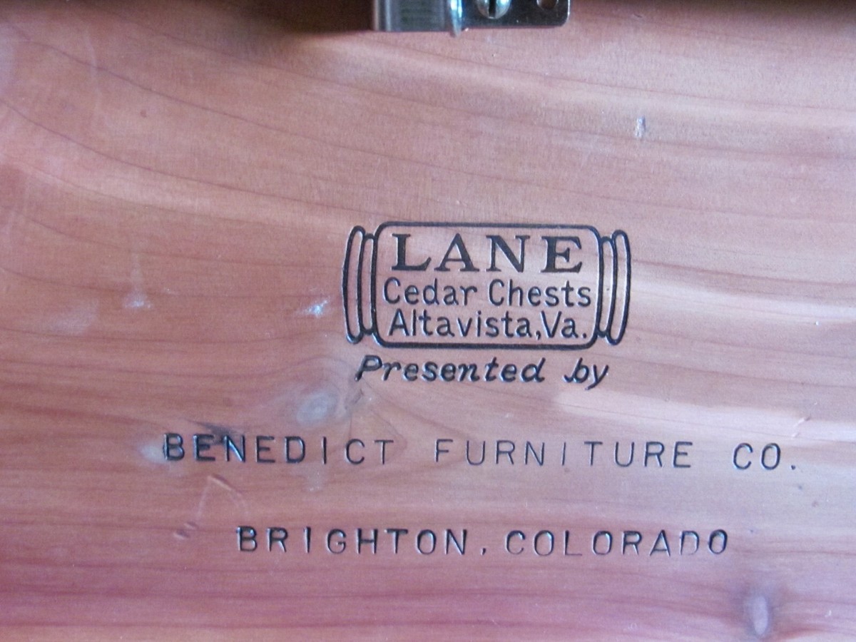 Lane Cedar Chest Serial Numbers Beautiful Vintage Lane Cedar Chest