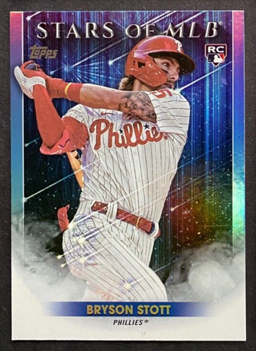2022 Topps Update Bryson Stott Stars of MLB Rookie Card RC #SMLB-83 QTY ...