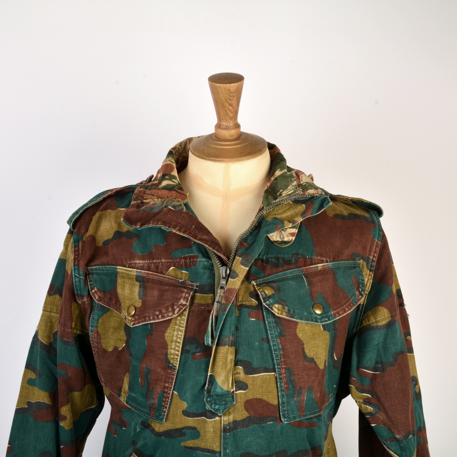 Vintage belgian paratroopers denison smock camo by ABL Begetex circa ...