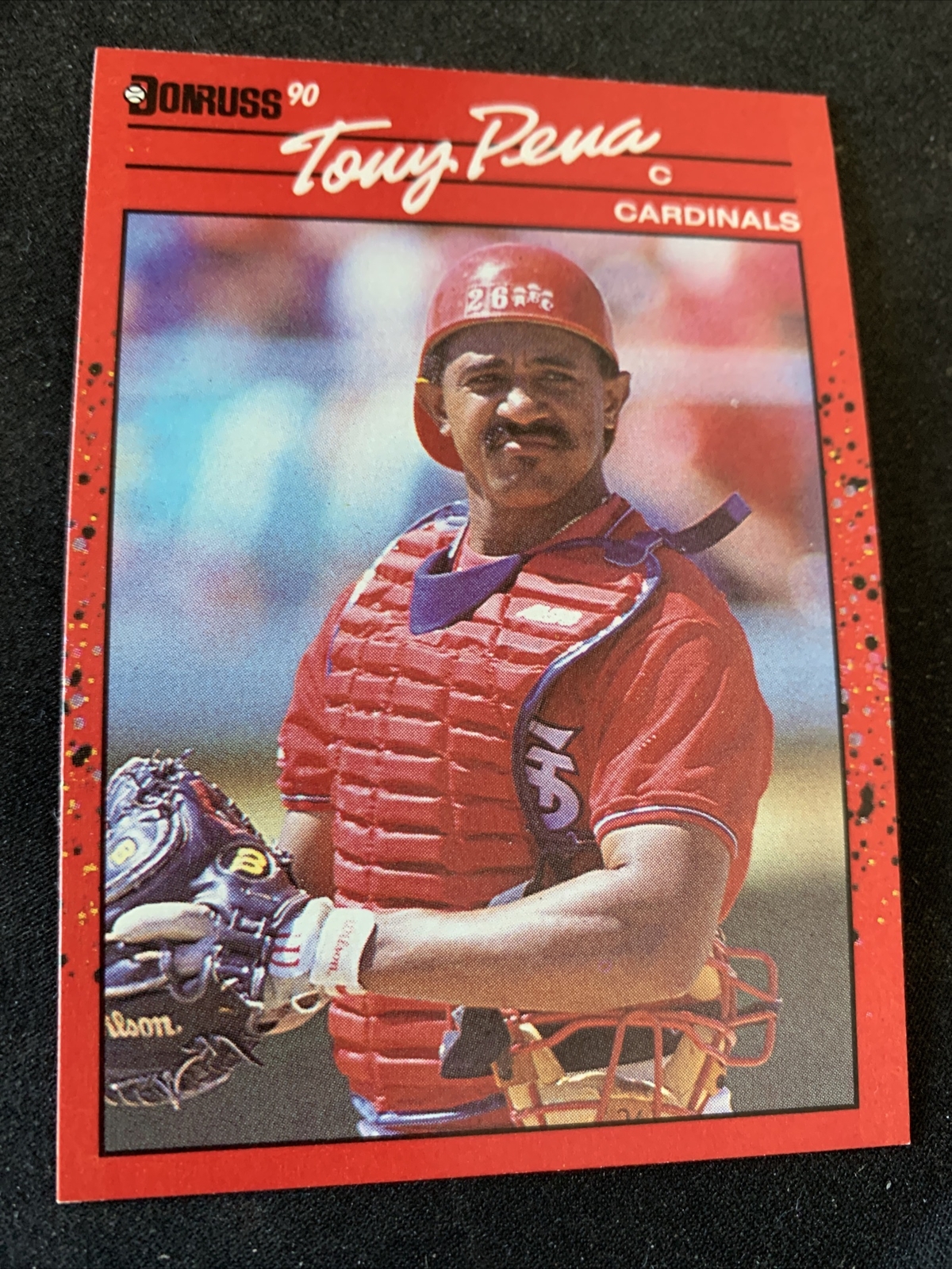 1990 Donruss Baseball Card #181 Tony Pena St. Louis Cardinals NMMT Free ...