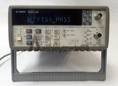 HP Agilent 53181A RF Frequency Counter 10 digits/s | eBay.de