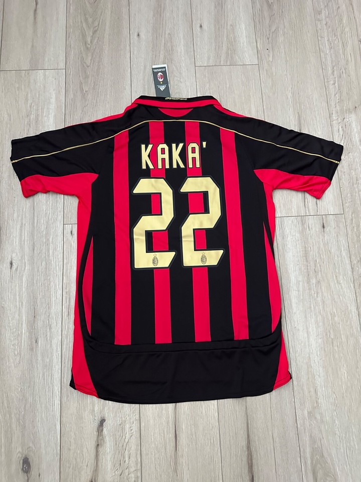 Milan Kaka Black Jersey Men Size M | eBay