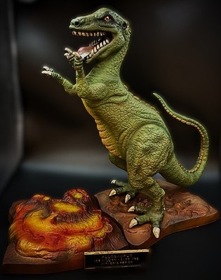 AURORA Allosaurus Original 1972 Dinosaur Professionally BUILT AIR ...