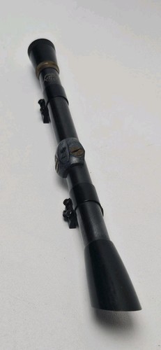 Vintage MARLIN Micro-Vue 4X .22 Rimfire Rifle Scope w/Rings and Marlin ...