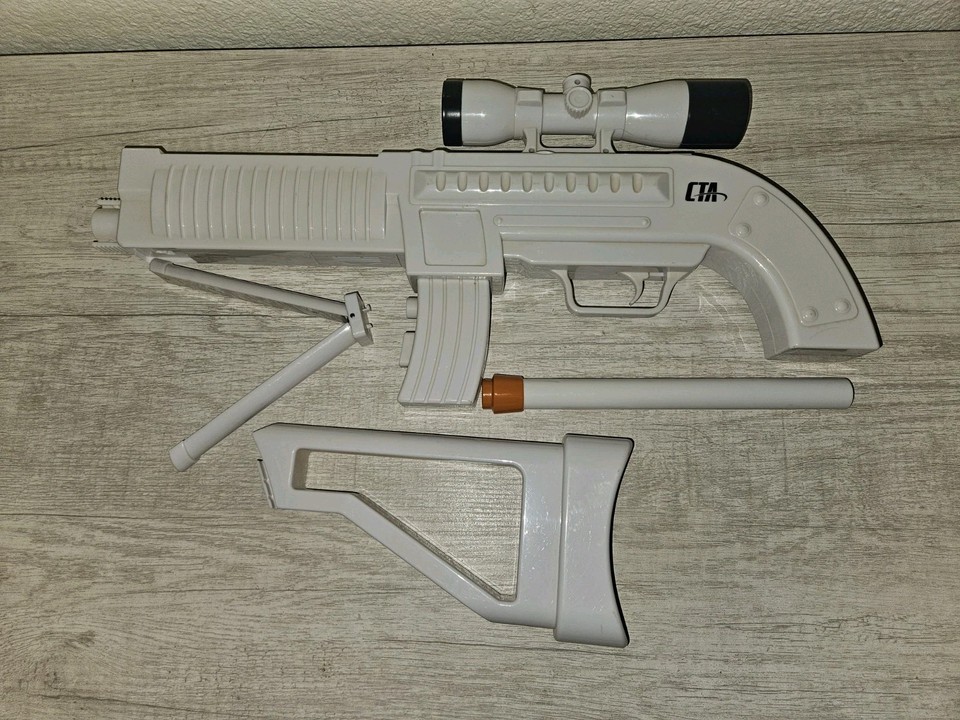 Nintendo Wii CTA Sniper Rifle Kit Accessory Hunting Light Gun | eBay